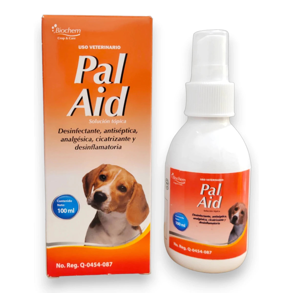 Pal Aid Spray 100 ml – Desinfectante y Cicatrizante para Mascotas ...